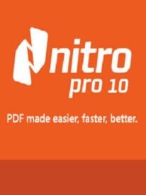 Comprar Nitro PDF Pro 10 Perpetual / 1 PC CD Key | K4G.com