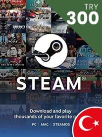 Buy Steam Gift Card 300 TRY Turkey Steam CD Key | K4G.com