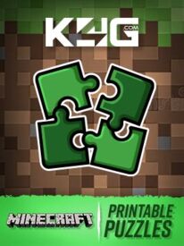 Buy Minecraft - Printable Puzzles - Level Easy | K4G.com