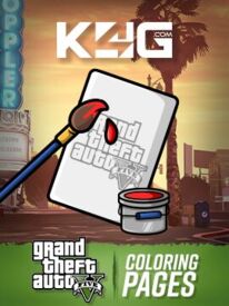 GTA V - Printable Coloring Pages kaufen | K4G.com