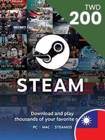 Buy Steam Gift Card 200 TWD Taiwan Steam CD Key | K4G.com