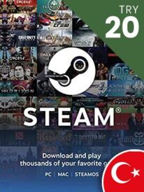 Buy Steam Gift Card 20 TRY Turkey Steam CD Key | K4G.com