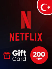 Buy Netflix Gift Card 200 TRY Turkey Netflix CD Key | K4G.com